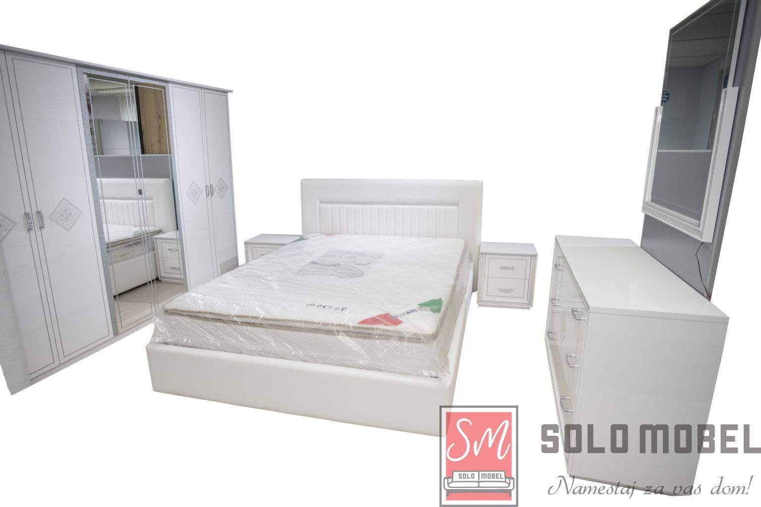 Spavaća Soba NEW GEMMA - Solomobel